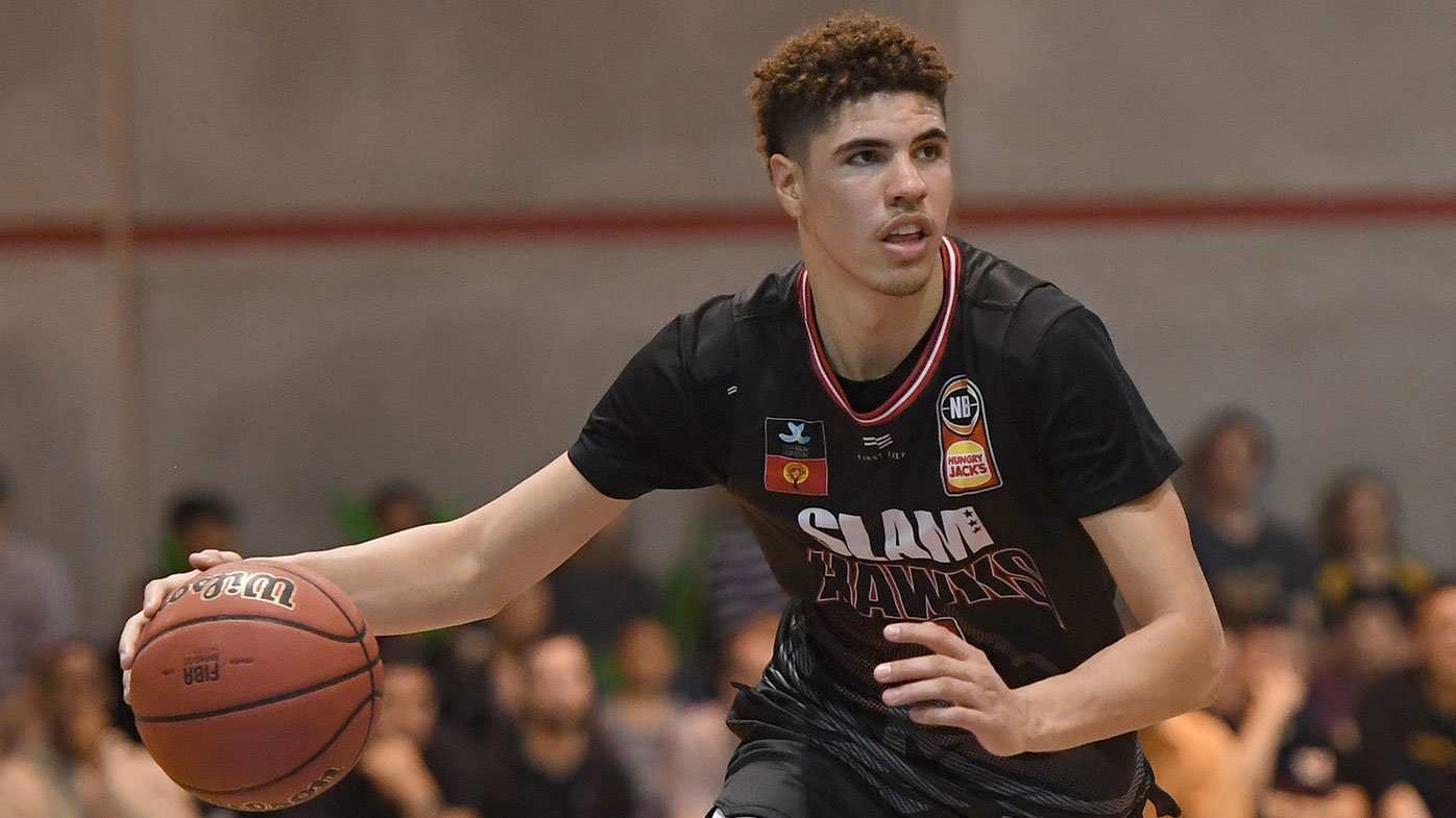 NBL: US teenager Lamelo Ball makes history during encouraging debut