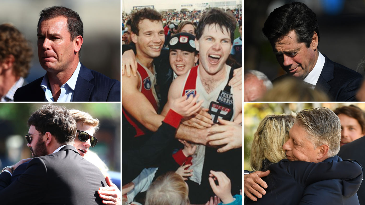 Danny Frawley farewelled: AFL community farewell St Kilda captain and ...