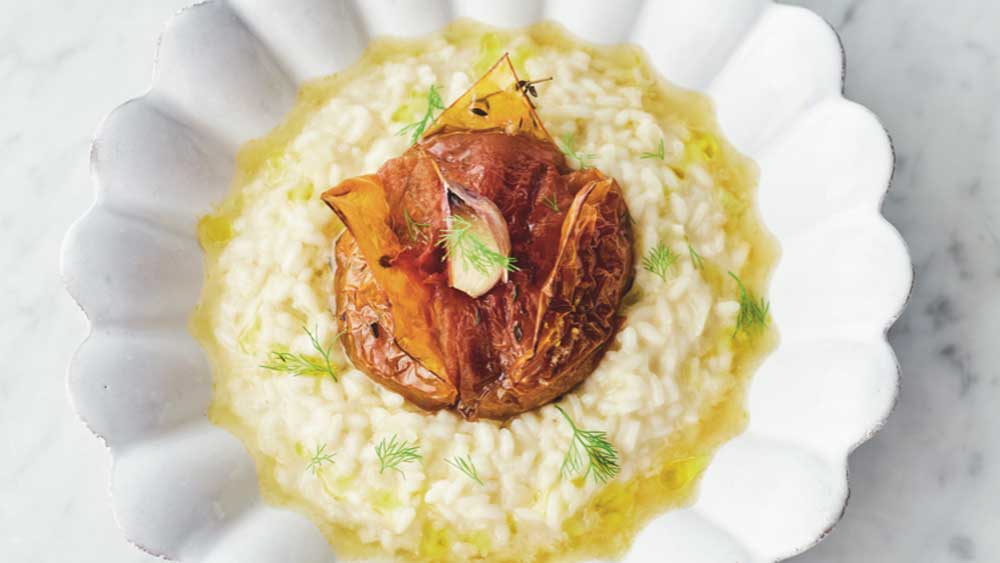 Jamie Oliver's roasted tomato risotto - 9Kitchen