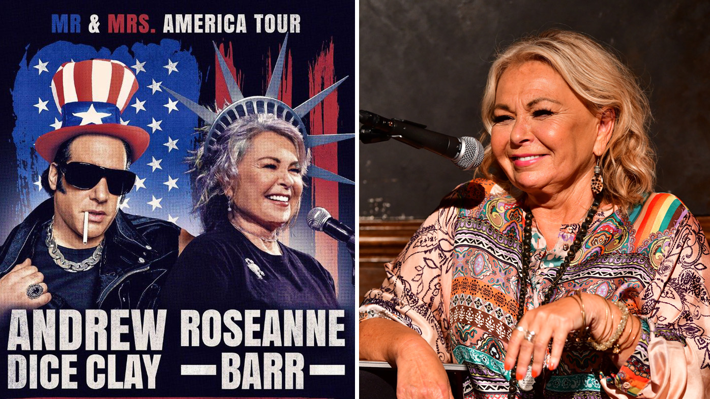 Roseanne Barr stages comeback with comedy tour alongside funnyman ...